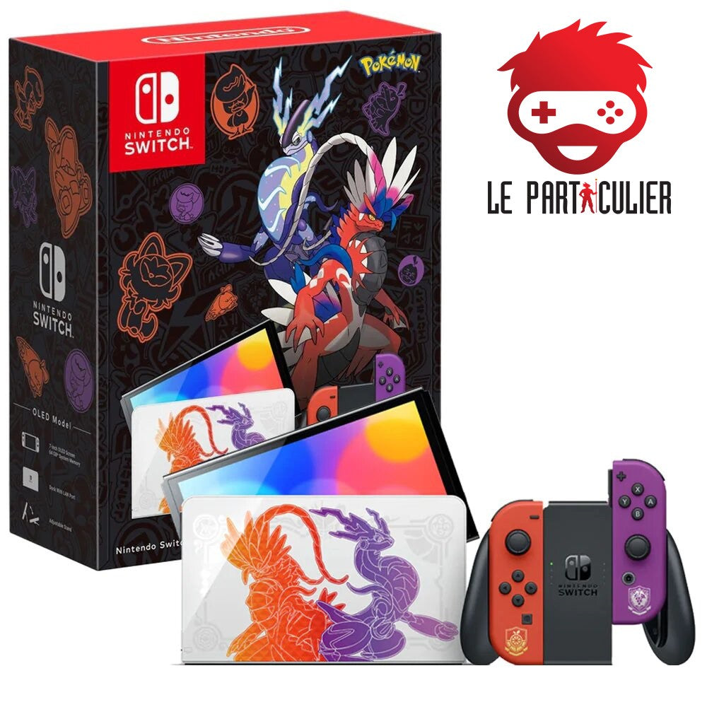 Nintendo Switch OLED | Edition Limité | Pokémon Scarlet & Violet – Le ...